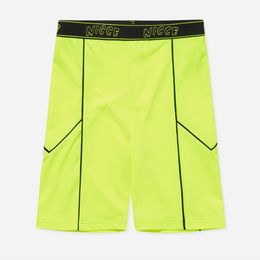 Nicce Graphic Logo Neon Yellow Womens Carbon Cycling Shorts 201 2 06 03 0180
