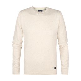 PETROL INDUSTRIES - Feinstrickpullover Reefpoint Herren - Wei&szlig;