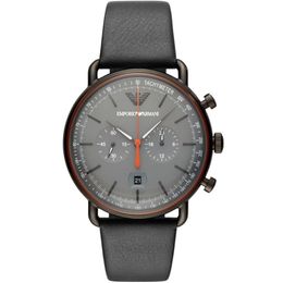 Emporio Armani AR11168 Grau Chronograph Herrenuhr