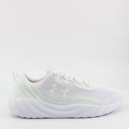 Under Armour Unter Armour aufgeladen wird wei&szlig;es Textil Mens Lace Up Trainer 3022038 101