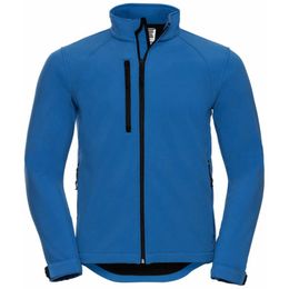 Russel Athletic Russell Mens Water Resistant & Windproof Softshell Jacket (Azurblau)
