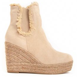 Montevita Keil-Stiefelette Botilan43 In Beige
