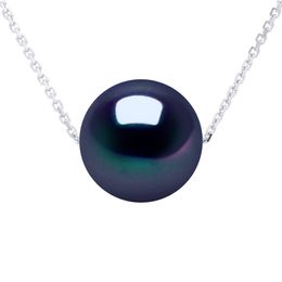 Halskette &ndash; echte S&uuml;&szlig;wasser-Zuchtperle, rund, 9&ndash;10 mm
