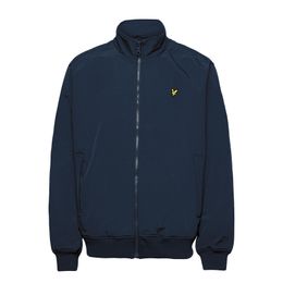 Lyle & Scott Lyle & Scott Outdoorjas Fleece gef&uuml;tterte Trichterjacke Blau
