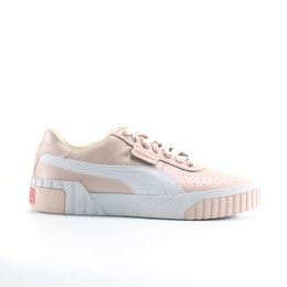 Puma Cali Pink Leder Damen Schn&uuml;rtrainer 369155 11