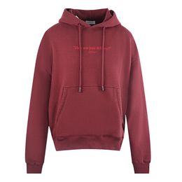 Off-White Wie war Ihre Lieferung dunkelrot Skate Hoodie