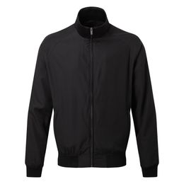 Asquith & Fox Herren Harrington Jacke (Schwarz)