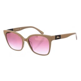 Longchamp Damen-Sonnenbrille LO657S aus Acetat in Schmetterlingsform