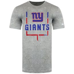 Nike NFL New York Giants Legend Goal Post Herren-T-Shirt, Grau