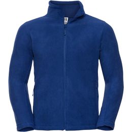 Russel Athletic Russell Mens Full Zip Outdoor Fleece Jacke (Bright Royal)