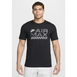 Nike Air Max Graphic Herren T-Shirt in Schwarz