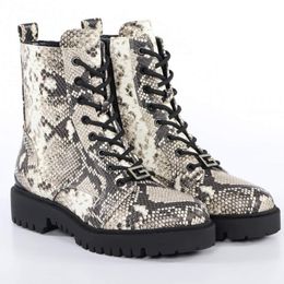 Guess Damen Stiefelette Anfibio Kroko