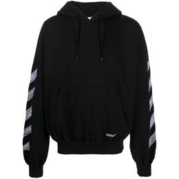 Off-White Scribble Diag Boxy Hoodie schwarz in &Uuml;bergr&ouml;&szlig;e