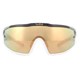 Boll&eacute; Bolle Sonnenbrille B-Rock Pro 12629 Shiny Schwarz Braun Gold