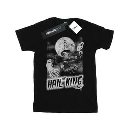 Disney - "Nightmare Before Christmas Hail The King" T-Shirt f&uuml;r Herren (Schwarz)