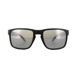 Oakley Lunettes De Soleil Holbrook OO9102-D6 Mat Noir PRIZM NOIR POLARIS&Eacute;