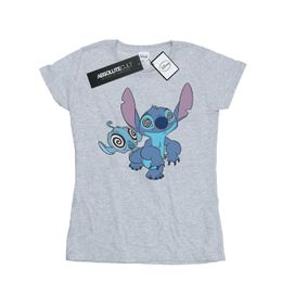 Disney - "Lilo And Stitch Hypnotized" T-Shirt f&uuml;r Damen (Grau)