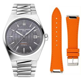 Frederique Constant Fr&eacute;d&eacute;rique Constant Highlife Cosc Herren Silber Uhr FC-303GO3NH6B