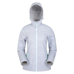 Mountain Warehouse - "Exodus" Softshelljacke Wasserbest&auml;ndig f&uuml;r Damen (Grau)