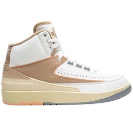 Nike Air Jordan 2 Retro-Trainer in Weis