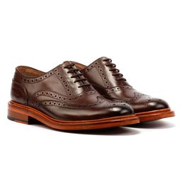 Ben Sherman Sugarman Brogue Leder Herren Braune Schn&uuml;rschuhe
