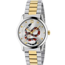 Gucci YA1264075 G-Timeless zweifarbige Herrenuhr