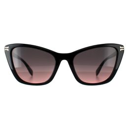 Marc Jacobs Cat Eye Damen Schwarz Grau Farbverlauf MJ 1095/S