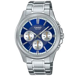 Casio Casio Collection Herren Silber Uhr MTP-1375PD-2A1VEF
