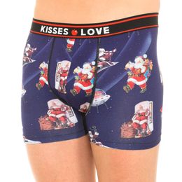 Herren Boxershorts aus atmungsaktivem Stoff Weihnachten Modell KL10003