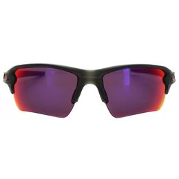 Oakley Wrap Mens Matt Grey Smoke Prizm Stra&szlig;e Sonnenbrillen