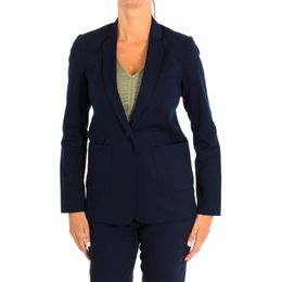 Lang&auml;rmeliger, schmal geschnittener Blazer 9062 woman