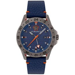 Versace Sport Tech Herren Blau Uhr VE2W00222