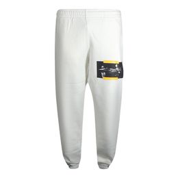 Off-White Caravaggio Painting Shorten Logo Wei&szlig;e Jogginghose