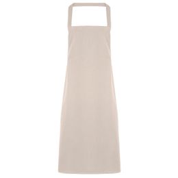 Premier Ladies/Womens Slim Apron (ohne Tasche) (2er-Pack) (Natur)