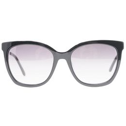 Schwarze Sonnenbrille mit grauem Verlaufsglas von Calvin Klein