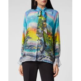 Philipp Plein Hemdbluse Hawaii