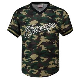 Mitchell & Ness Mitchell & Ness NBA Chicago Bulls Herren Camo Mesh T-Shirt