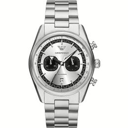 Emporio Armani Racer Silber Herren Armbanduhr AR11636