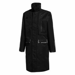 Puma x Les Benjamins Lange M&auml;nner Black Parka Jacke