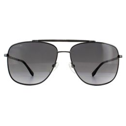 Lacoste Aviator Unisex Gunmetal Grau Gradient Sonnenbrille