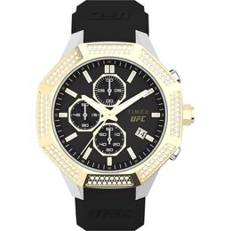 Timex UFC King Chrono Herren Schwarze Uhr TW2V99200