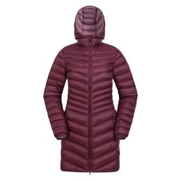 Mountain Warehouse Damen/Damen Florence Lange Gepolsterte Jacke (Burgund)