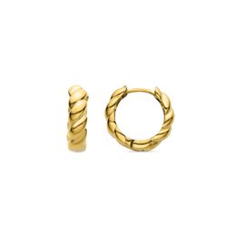 Luxenter-Ohrringe aus 18k Gelbgold - Caiki