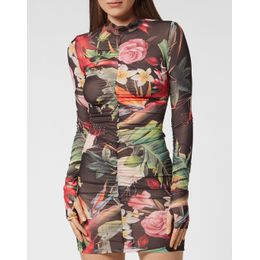 Philipp Plein Minikleid Flowers