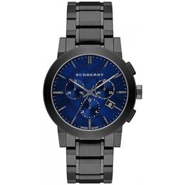 Burberry BU9365 Chronograph The City Gun Metal Herrenuhr