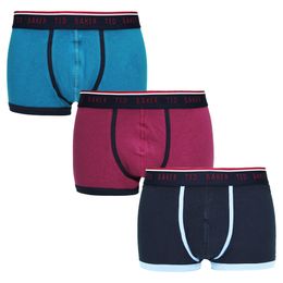 Ted Baker 3-Pack-Sortaled-Boxer-Shorts Hosen Set Mens UC8MGU03Textchi