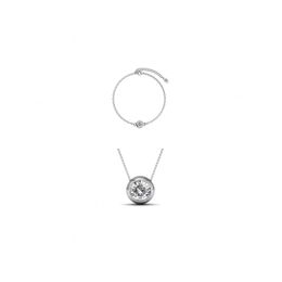 Geburt Mond Set - Silber und Kristall