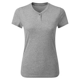 Premier - "Comis" T-Shirt f&uuml;r Damen (Grau)