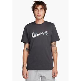 Nike Air Herren Grafik-T-Shirt in Holzkohle
