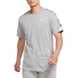 Nike Herren NSW Repeat T Shirt Grau